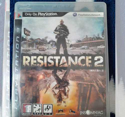 Resistance 2 ps3 японская версия