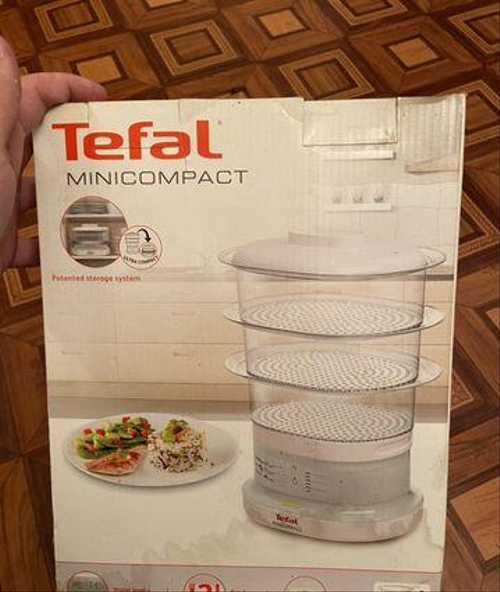 Пароварка tefal minicompact vc 1301 30