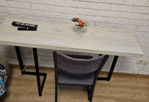 Кухонный раскладной стол и стул