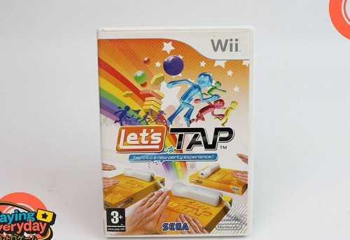 Диск "Lets Tap" (Wii)