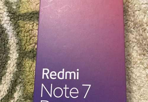 Коробка от телефона Redmi Note 7 Pro