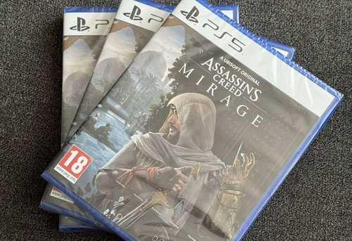 Assassin's Creed Mirage для PS5 диск новый