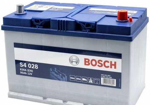Аккумулятор Bosch Asia Silver S4 028 95 Ач 830 А о