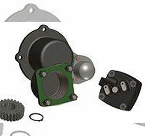 Коробка отбора мощности (ком) 05000800177 shaanxi 9JS ISO (аналог ком PC2Е1Р18294)