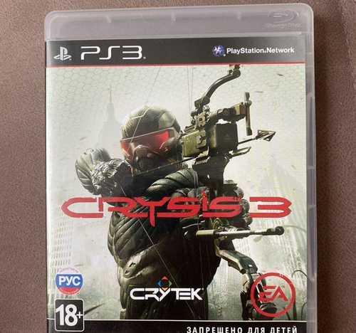 Продам игру Crysis 3 на ps3