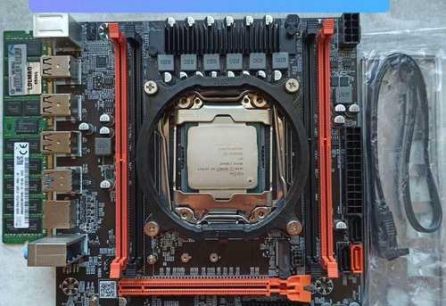Комплект Xeon E5 2640v4 16gb DDR4