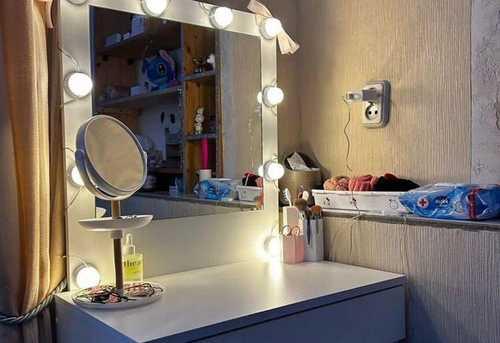 Туалетный столик с зеркалом, как в IKEA, новые
