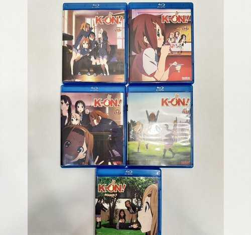 Аниме K-ON на blu ray