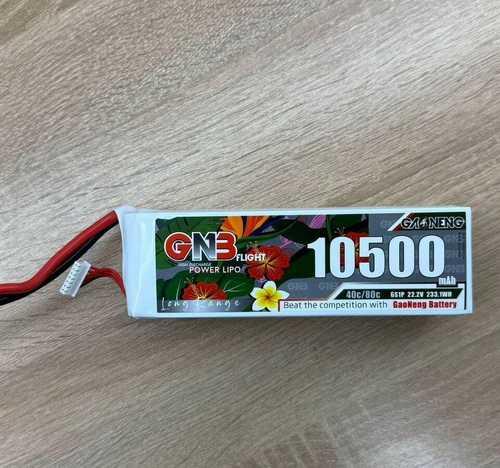 Аккумулятор для FPV дрона GNB 10500 mAh6S 40С XT60