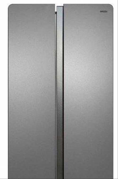 Холодильник Ginzzu NFK-615 (серебристый) Новый