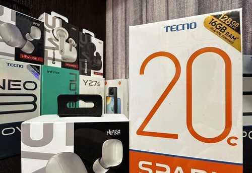 TECNO Spark 20с, 8/128 ГБ