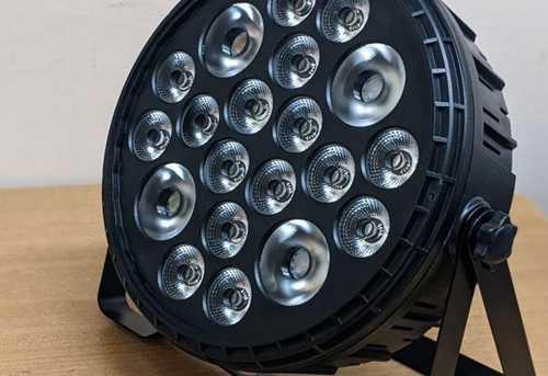 LED PAR Multi (16x12 rgbUV + 4x30 CW+WW )