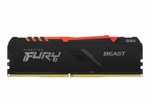 8GB Kingston DDR4 3733 dimm fury Beast Black RGB G