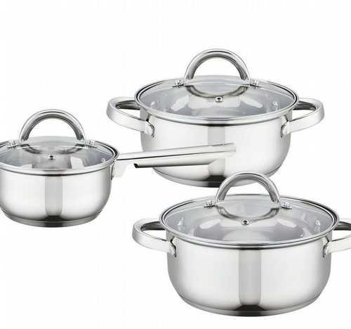 Новый Набор кастрюль Urban Stork viola 6 предм