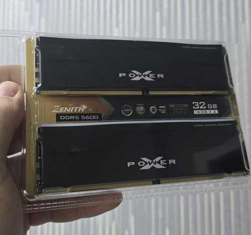 Оперативная память DDR5 32Gb 5600Mhz RGB