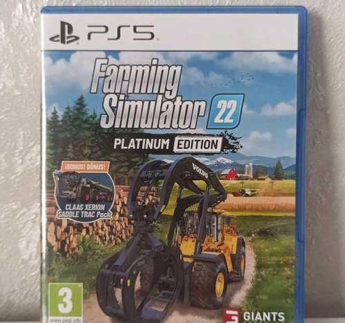 Farming simulator 22 ps5 диск