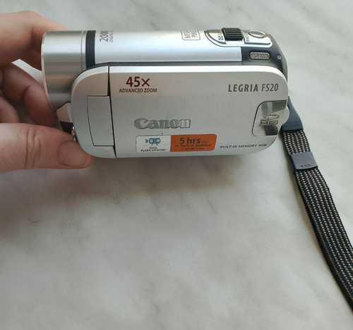 Видеокамера canon legria fs 20 e