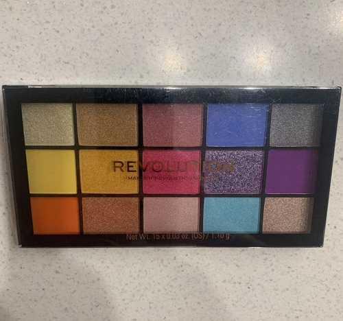 Revolution reloaded palette, палетка теней для век