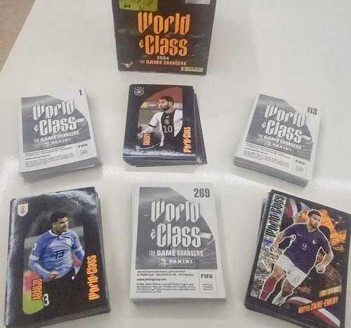 Наклейки panini World class 2024 обмен