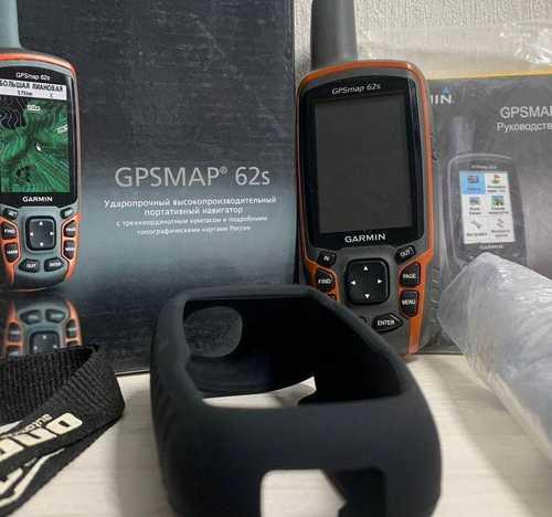 Навигатор Garmin GPSmap 62s отличный