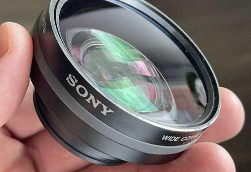 Широкоугольная насадка на объектив Sony VCL-HGA07B