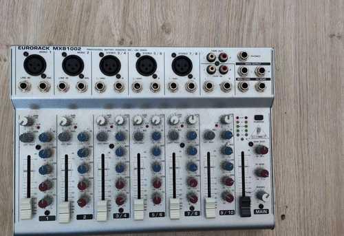 Микшерный пульт behringer eurorack MXB 1002