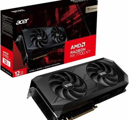 Видеокарта acer rx7700xt nitro 12gb