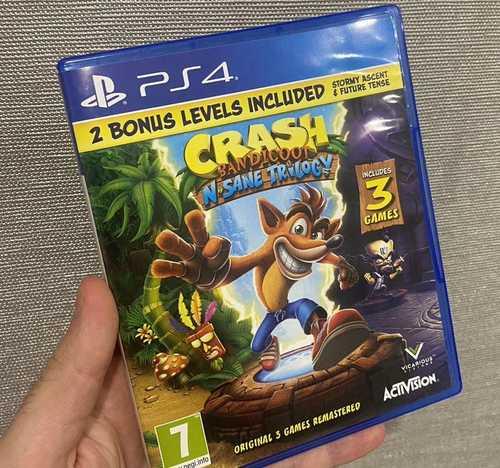 Crash bandicoot n sane trilogy ps4