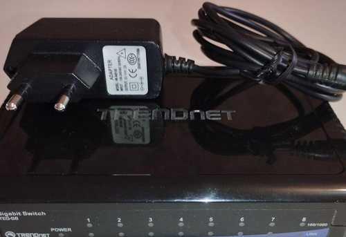 Свитч 8 port 1000 Mbit - trendnet TEG-S8