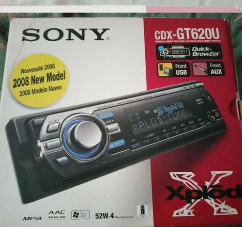 Автомагнитола Sony CDX-GT620U