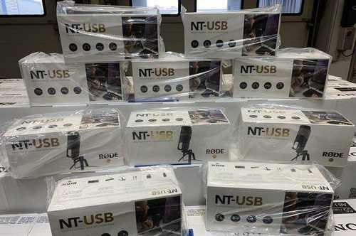 Новые Rode NT-USB в наличии много