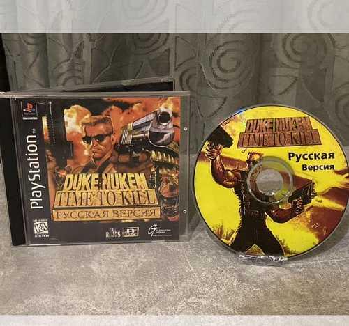 Duke Nukem Time To Kill PS1 Русская версия