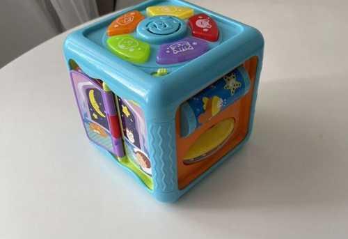 Бизикуб Кубик игрушка развивающий интерактивный