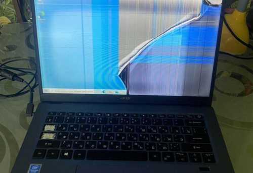 Продам ноутбук acer sf114-34-p4es