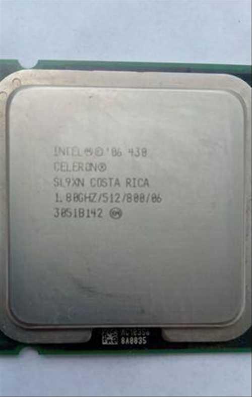 Процессор Intel Celeron SL9XN costa rica 1.80GHZ