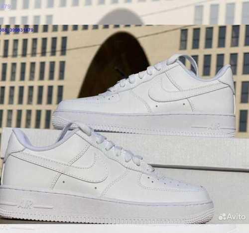 Кроссовки Nike Air Force 1 white оригинал (Арт.152