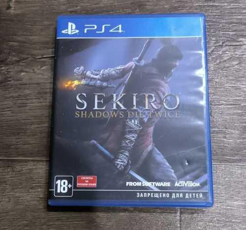 Sekiro shadows die twice ps4 диск