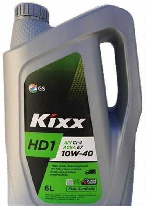 Масло моторное Kixx HD1 10w-40 / канистра 6л