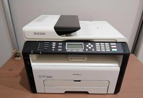 Мфу лазерный Ricoh SP212sfnw