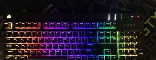 Игровая клавиатура Corsair Strafe RGB MX Silent