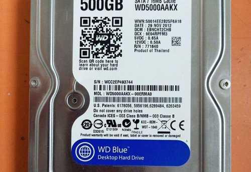 Жесткий диск HDD WB 500GB (9)
