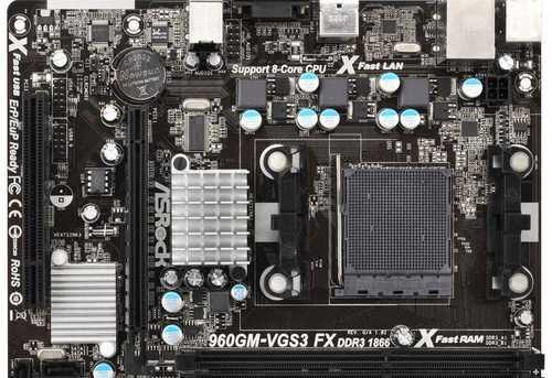 Материнская плата ASRock 960GM-VGS3 FX