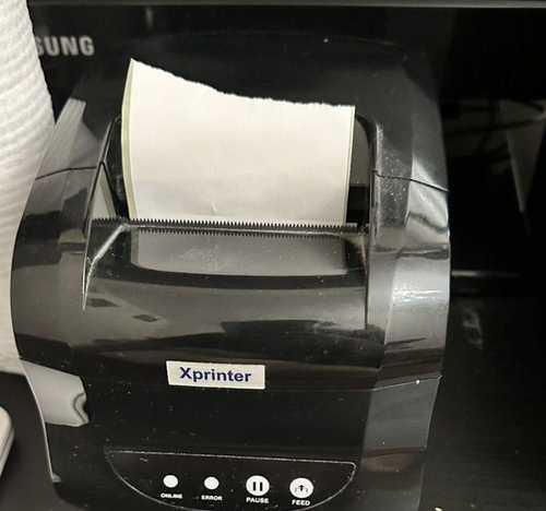 Xprinter xp-365b принтер этикеток