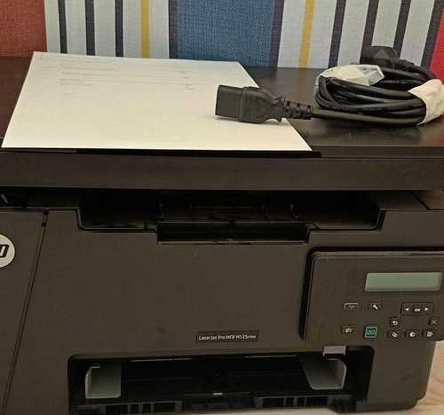 Принтер лазерный мфу hp laserjetpro mfp m125rnw
