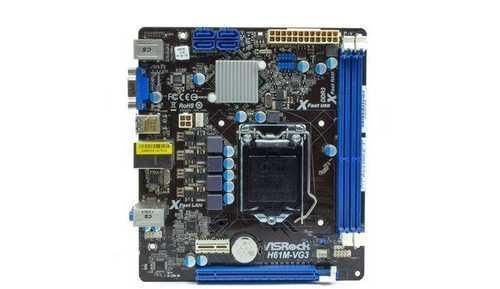 Материнская плата ASRock H61M-VG3 LGA1155