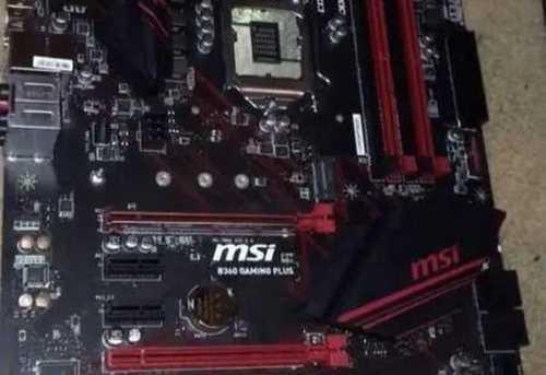 Msi b360 gaming plus + i5 9600kf + pccoler gi-x6r