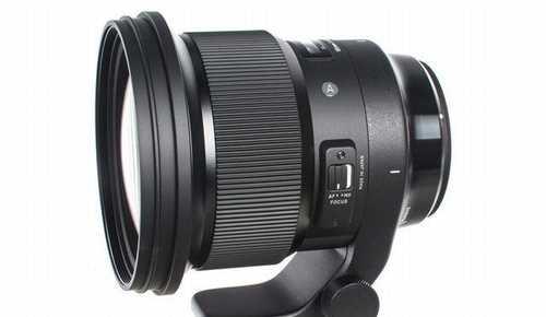 Объектив Sigma 105mm f/1.4 DG HSM Art Sony E-mount