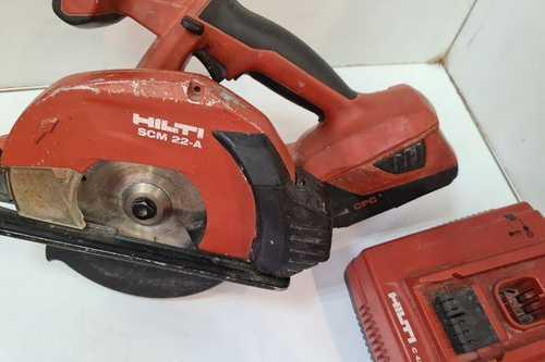 Аккумуляторная дисковая пила Hilti SCM 22-A