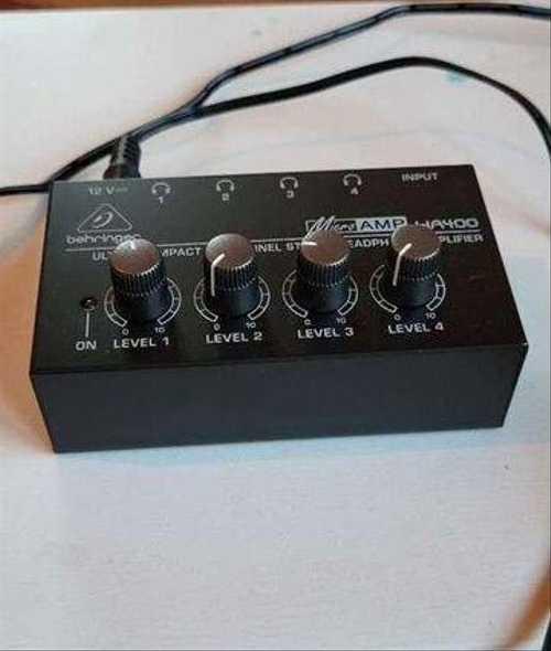 Усилитель для наушников behringer HA400 | Festima.Ru - Мониторинг ...