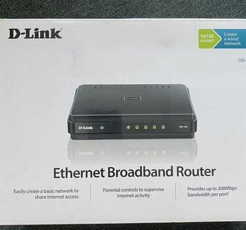 Ethernet роутер D-Link